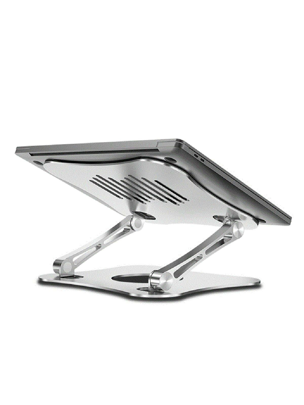 Laptop Stand Adjustable Aluminium Alloy Notebook Folding Riser Ergonomic Tablet Holder Computer Cooling Bracket