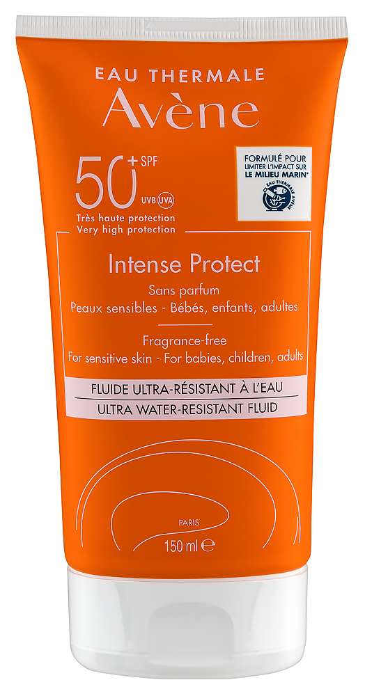 Avene intence protect ультра флюид солнцезащитный водостойкий spf50+ 150 мл