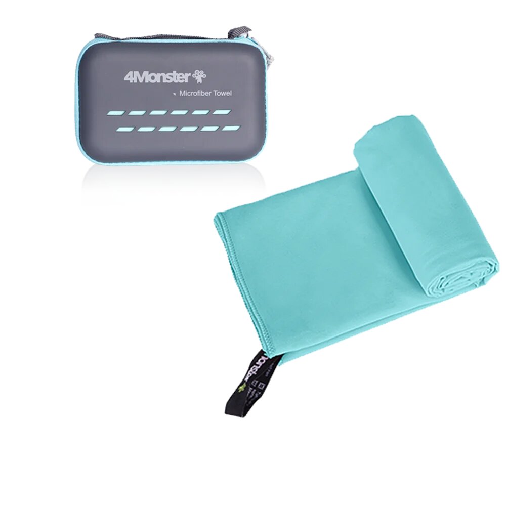 Пляжное полотенце, супервпитывающее, быстросохнущее полотенце из микрофибры, ультрамягкое компактное спортивное полотенце, большое морское полотенце