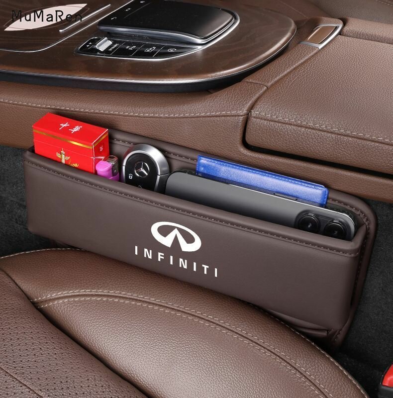 Ящик для хранения автомобильного сиденья, аксессуары для салона автомобиля, подходящие для Infiniti QX50 EX25 Q60 Q70 FX G M FX EX Series QX30 JX35 QX60 QX70 QX80