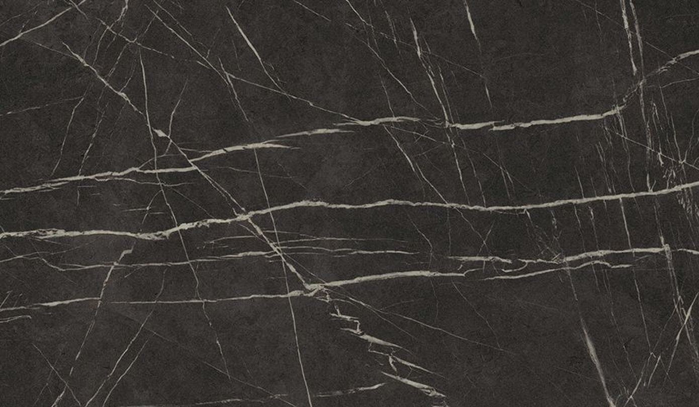 Мебельная деталь ЛДСП 1250х550х16мм Цвет Мрамор Неро Марквина, Кромка со всех сторон