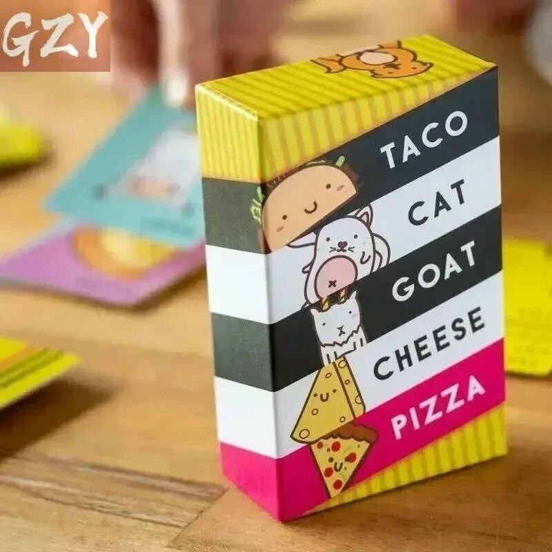 Настольная карточная игра Карточная игра Тако, кошачий сыр, пицца Taco Cat Goat Cheese Pizza