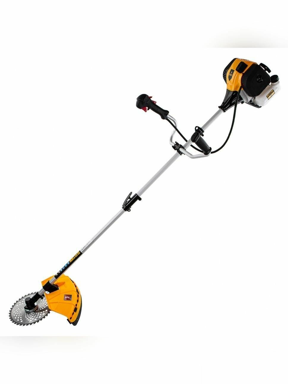 Триммер бензиновый DGT 430S, 43 см3, 2.5 л. с, разъемная штанга, состоит из 2 частей Denzel