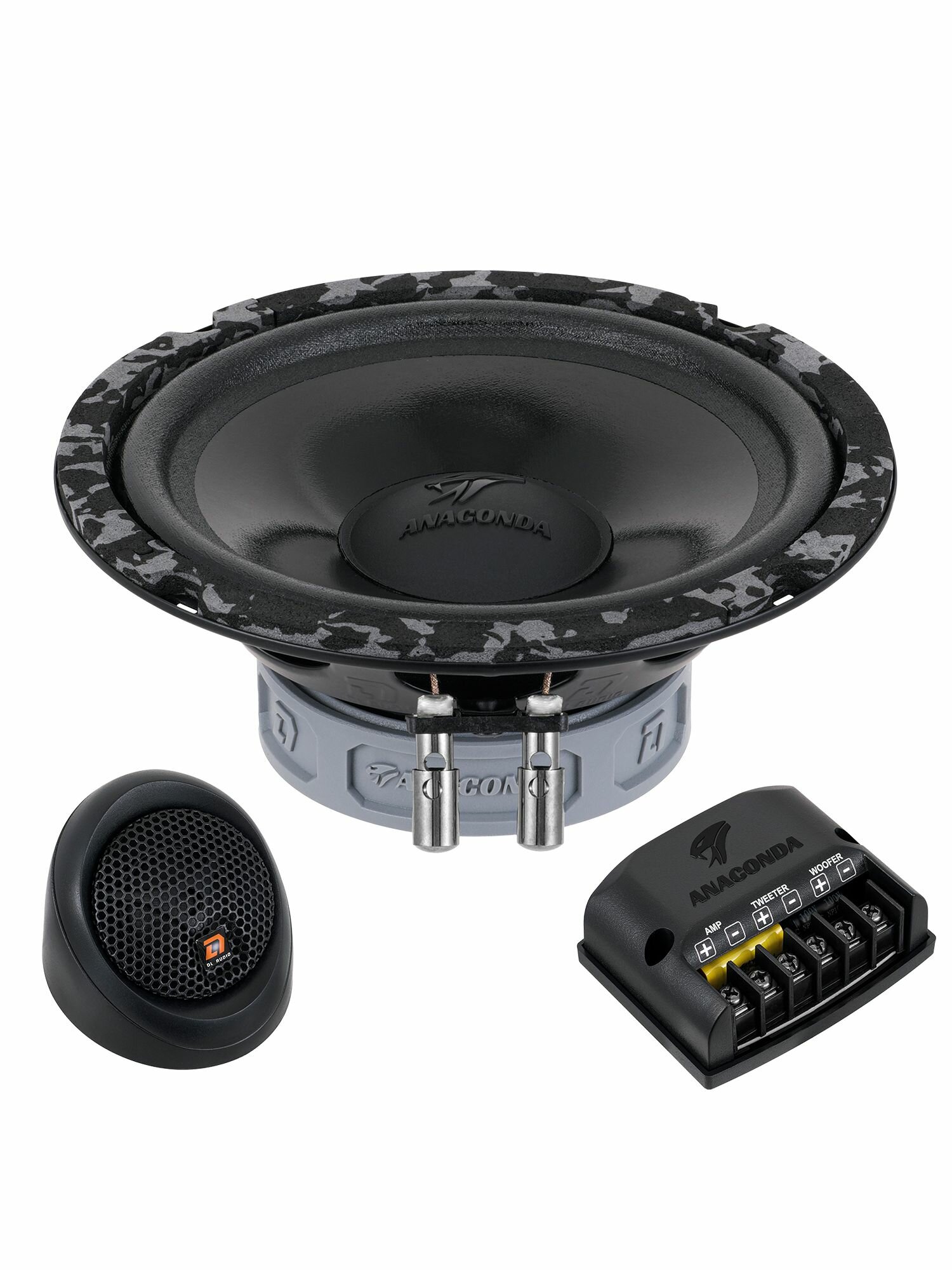 Колонки автомобильные компонентные DL Audio Anaconda 165 Comp
