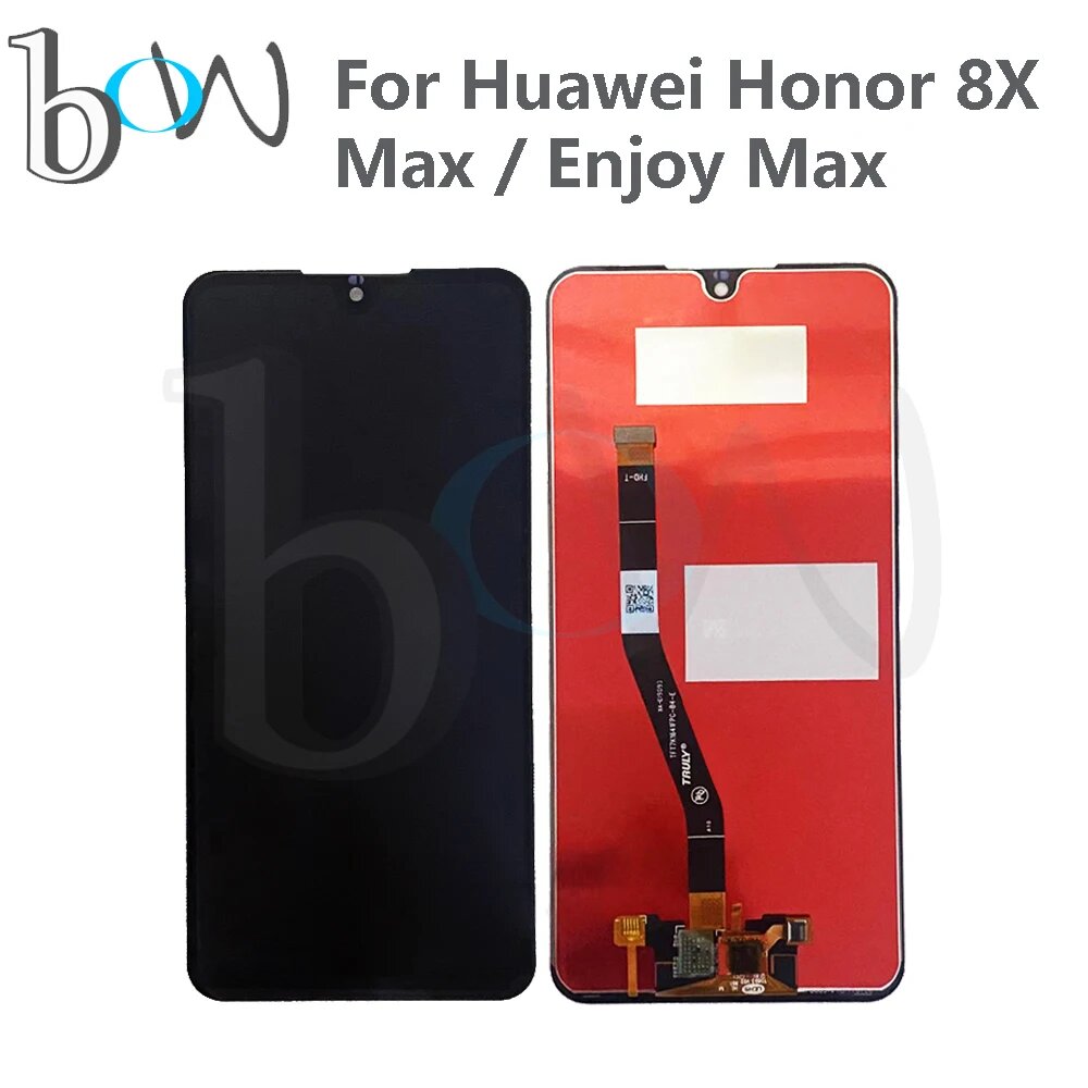 Для Honor 8X Max ARE-AL00 ARE-L22HN ARE-AL10 ЖК-дисплей, дигитайзер сенсорного экрана, стеклянная панель, полная сборка для Huawei Enjoy Max