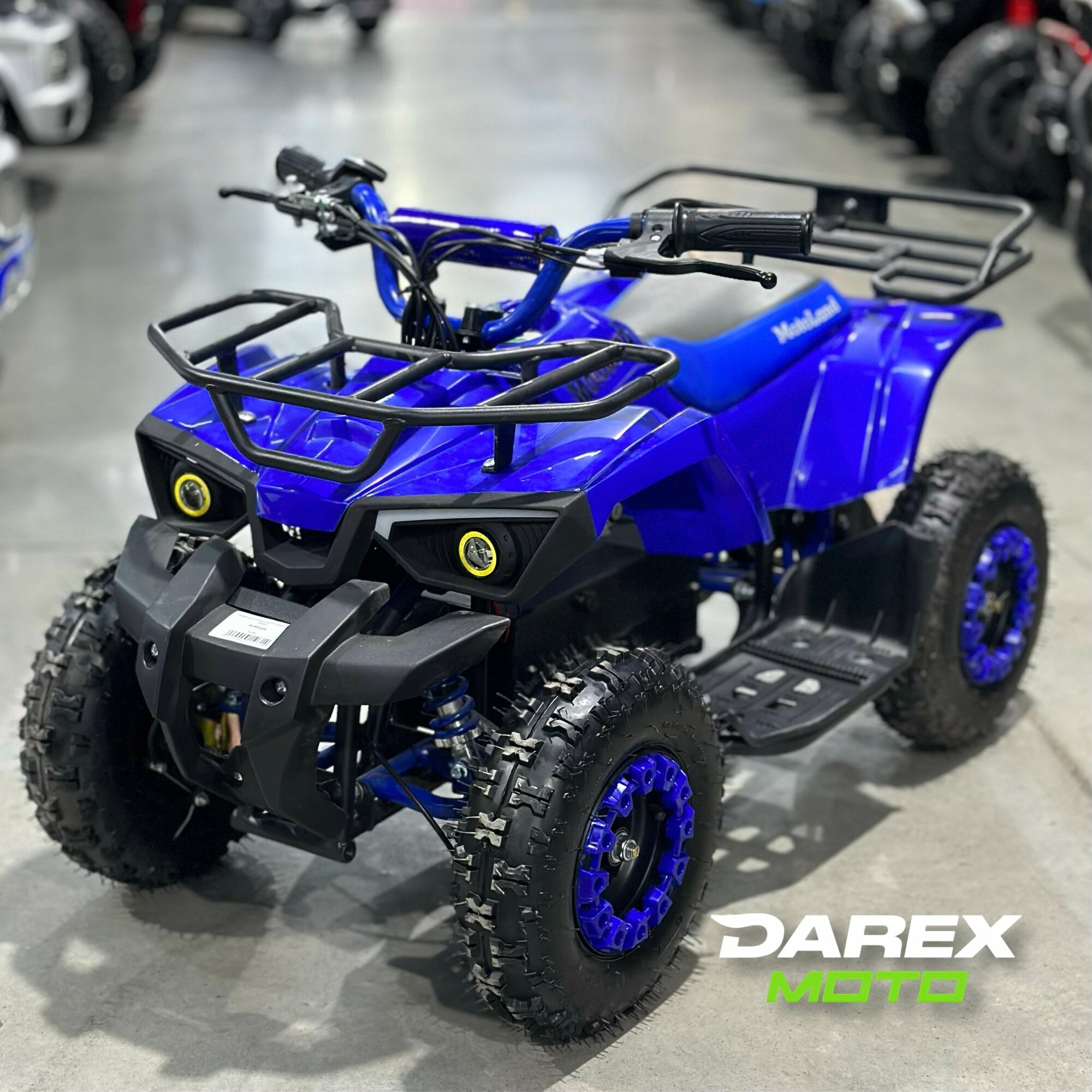 Квадроцикл (игрушка) ATV E008 800Вт синий