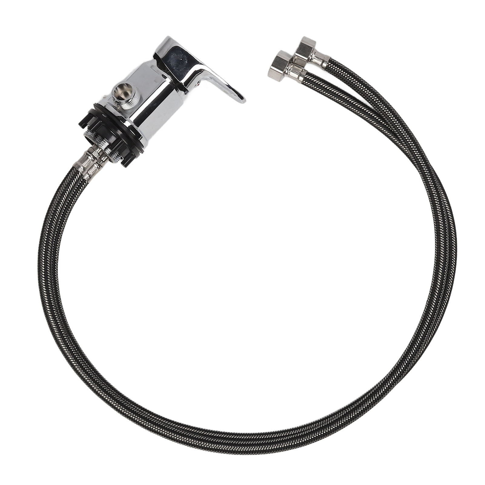 Смеситель для мойки посуды, керамический клапан, портативный смеситель для раковины с головкой и шлангом 80 см для парикмахерской