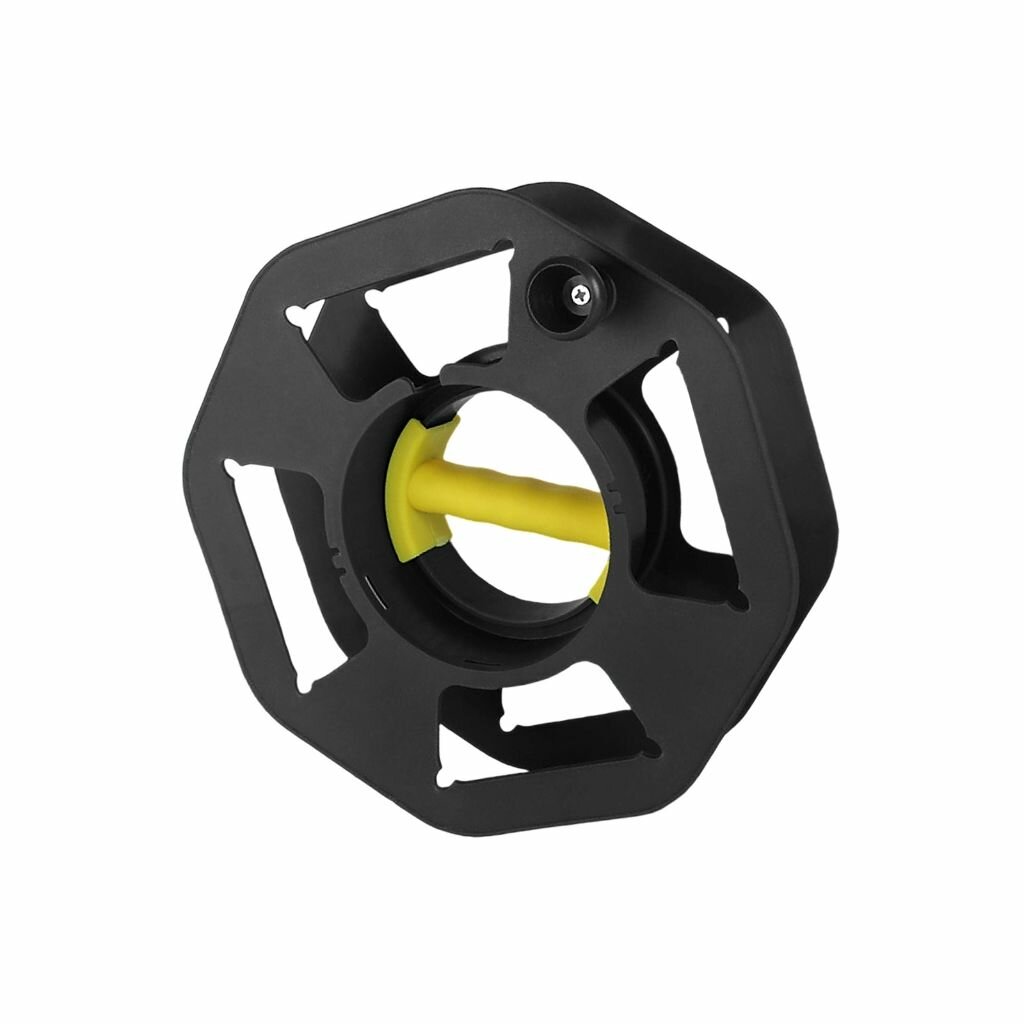 Многофункциональная миниатюрная система для кабелей с ручкой, универсальные катушки для хранения и держатели для удлинителей, Черный