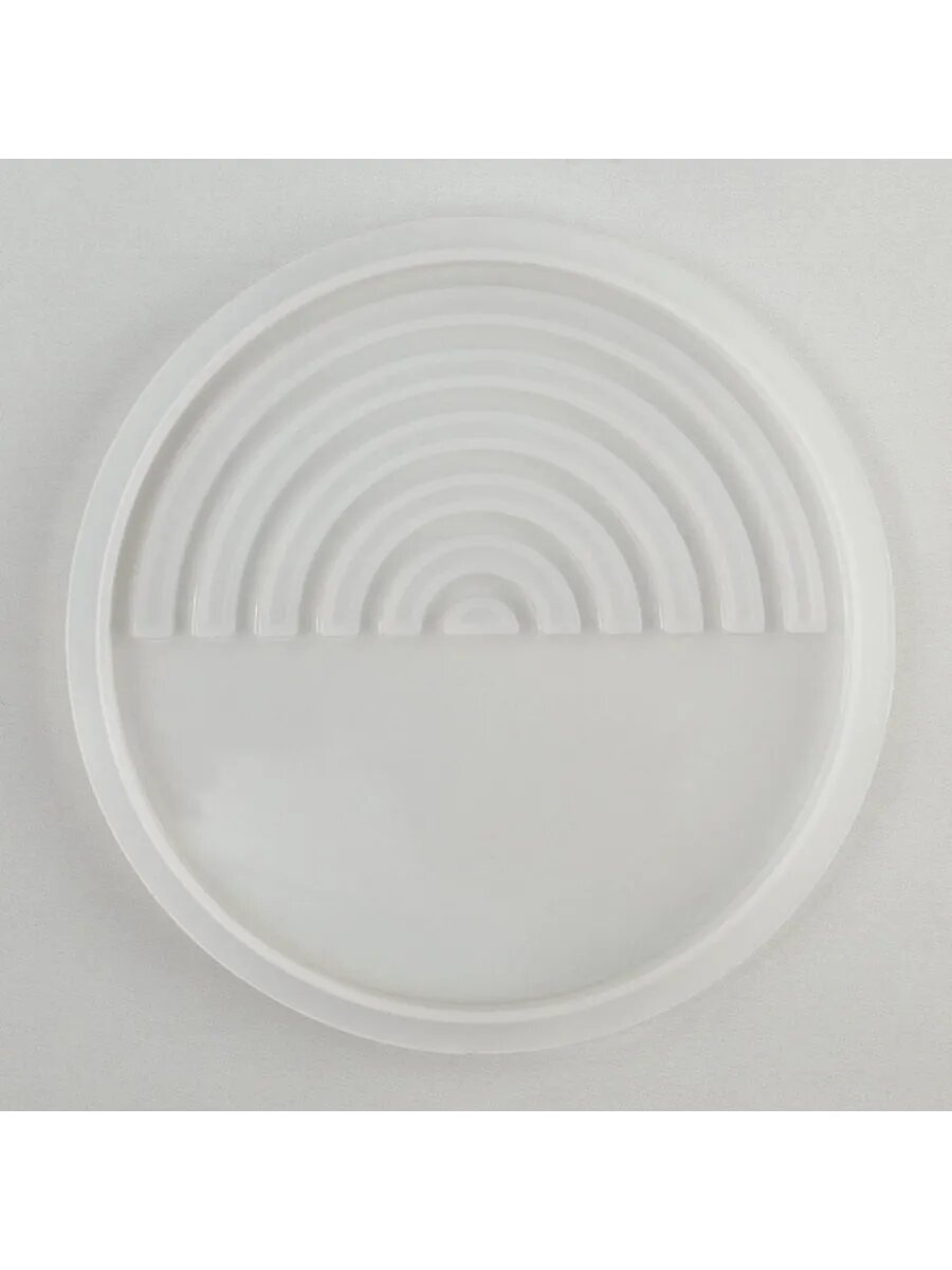 Круглая гипсовая подставка для творчества