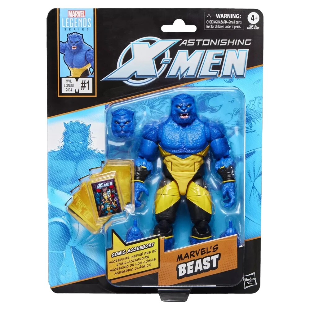 Коллекционная фигурка Hasbro Marvel Legends Series X-Men Marvel's Beast 15 см
