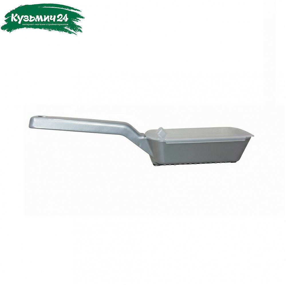 Нож для чистки рыбы с контейнером, алюминий, пластик, серый