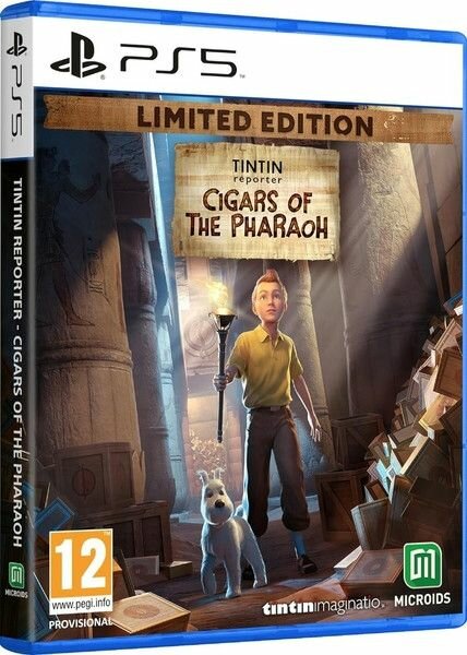 Игра Tintin Reporter - Cigars of the Pharaoh Limited Edition (PS5) (PlayStation 5, Русские субтитры)