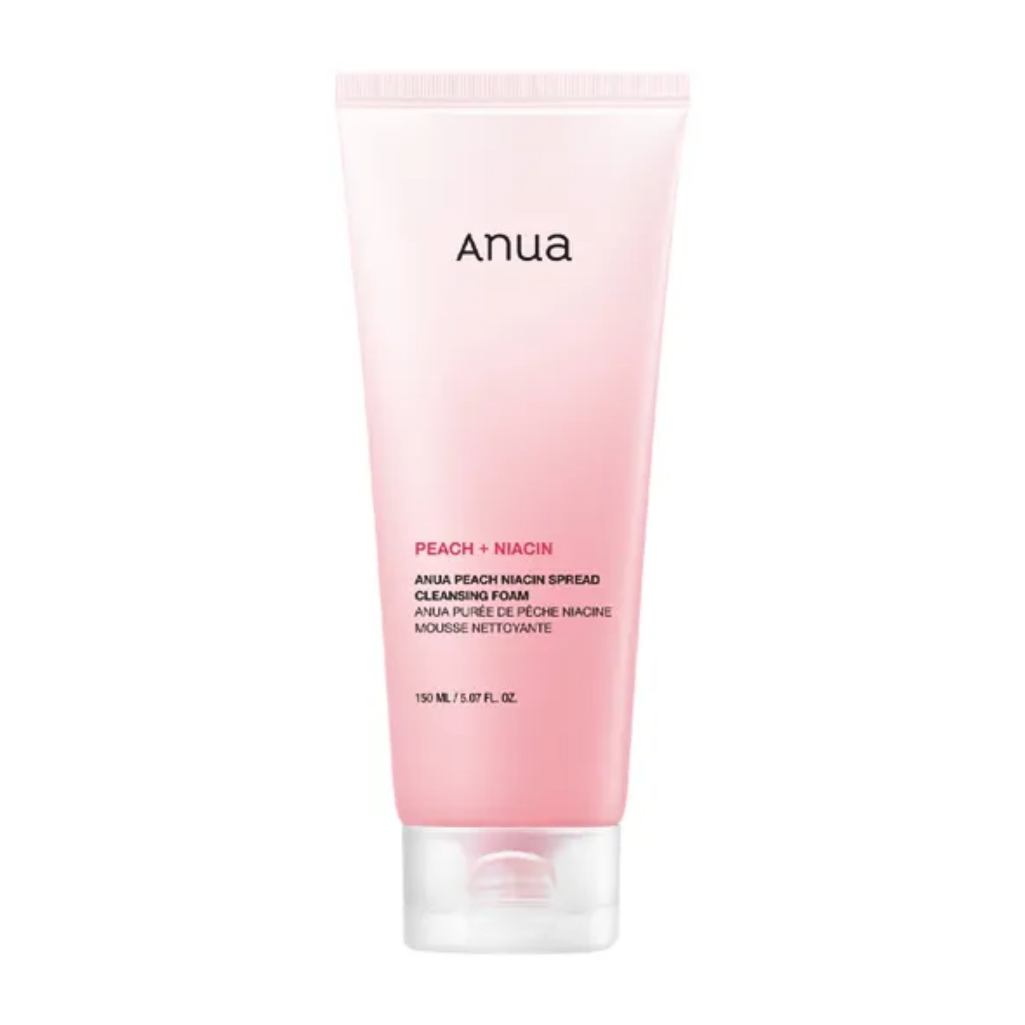Пенка для умывания с экстрактом персика Anua Peach Niacin Spread Cleansing Foam 150 мл