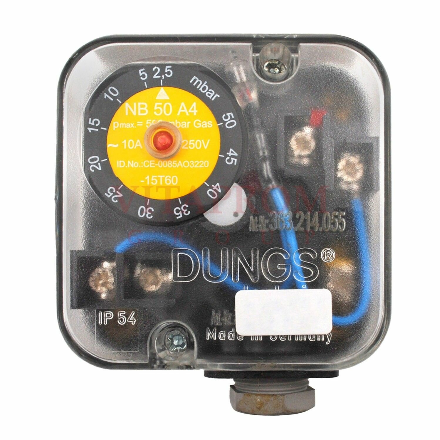 Датчик-реле давления Dungs NB50A4 210534