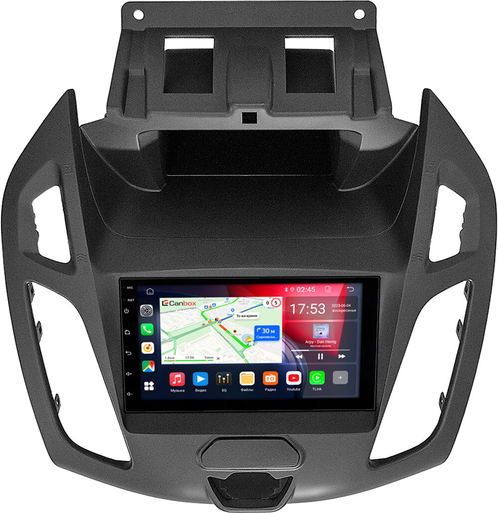 Штатная магнитола Ford Tourneo Connect 2, Transit Connect 2 2012-2018 Canbox 4/64 Android 10 (GTR7-RP-11-615-484) (IPS, DSP, CarPlay)