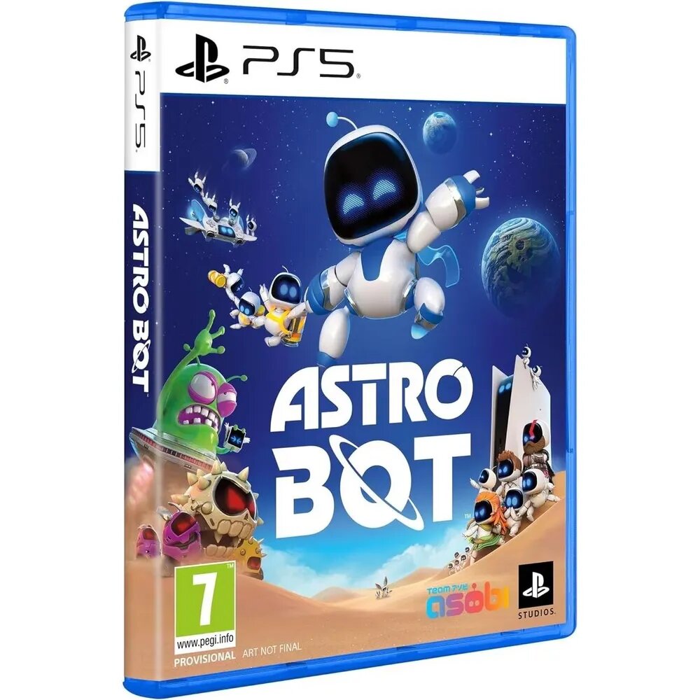 Игра Astro Bot (PlayStation 5 , Русская версия) Blu-ray, 6 +