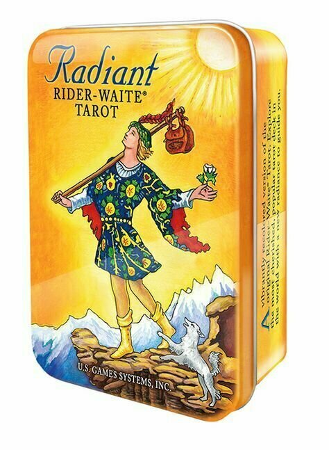 Карты Таро: "Radiant Rider-Waite Tarot deck in a Tin" US Games / Радужное Таро Райдера-Уэйта