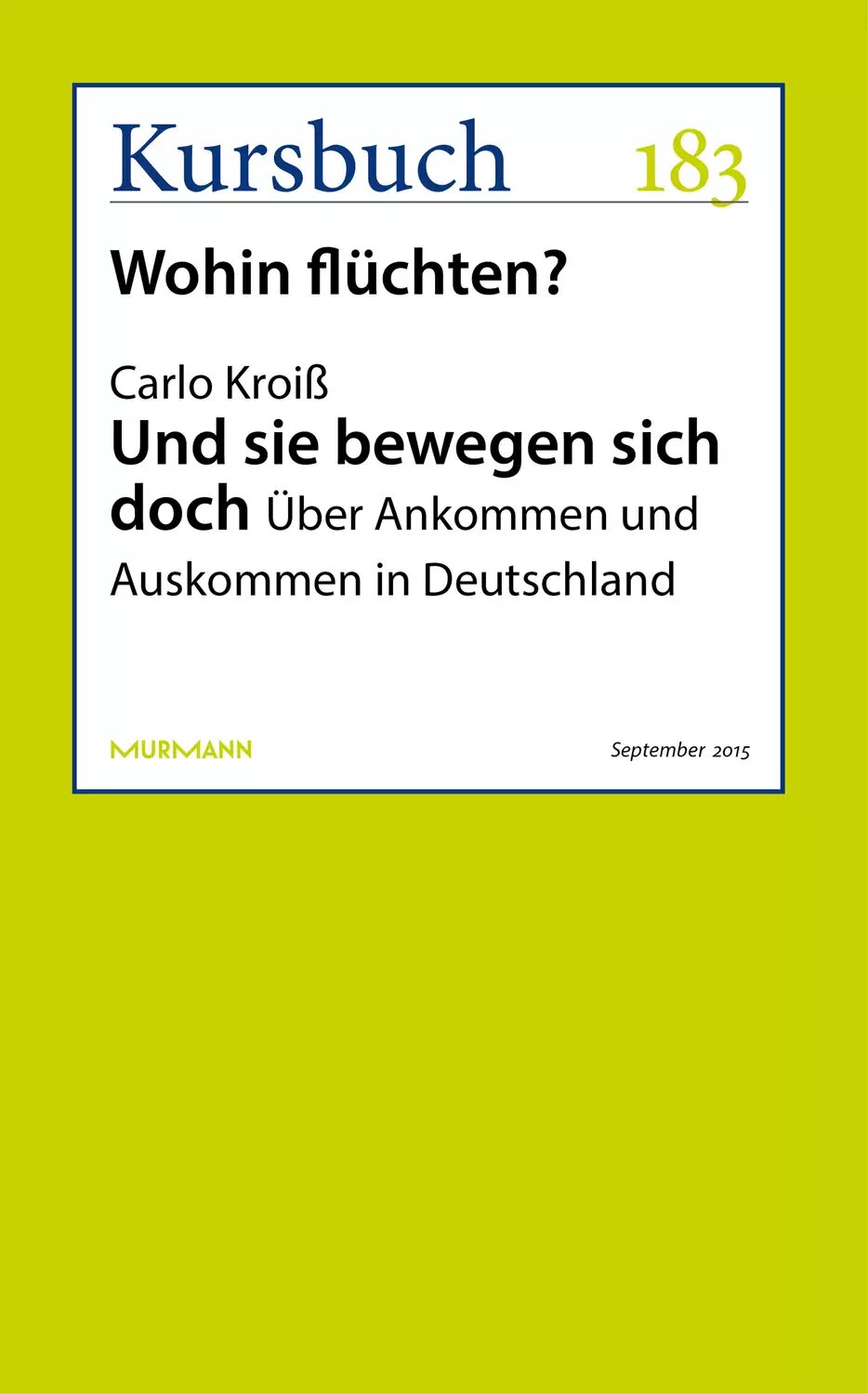 Und sie bewegen sich doch [Цифровая книга]