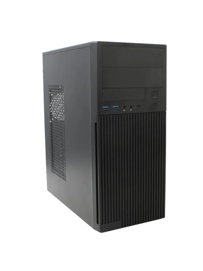 Корпус ATX InWin DA816 6193556 черный, 500W, 2*USB 3.0, аудио