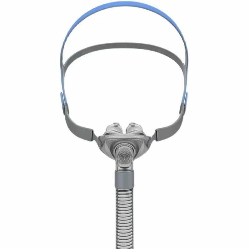 Носовая маска для сипап с креплением к голове для аппаратов CPAP СИПАП P2, с подушками, ремнем, трубками и 3 прокладками назальные подушки ремни трубки прокладки P2 сипап