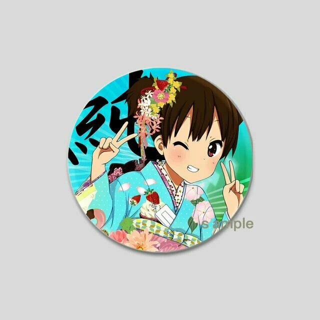 58 мм искусственное Аниме! Yui Hirasawa/Mio Akiyama/Azusa Nakano/Tsumugi Kotobuki булавки круглые броши значки для рюкзака аксессуары Подарки