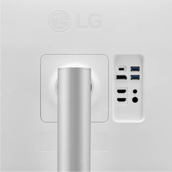 27" ЖК монитор LG 27UP850K-W с поворотом экрана (LCD, 3840x2160, HDMI, DP, USB3.0 Hub)
