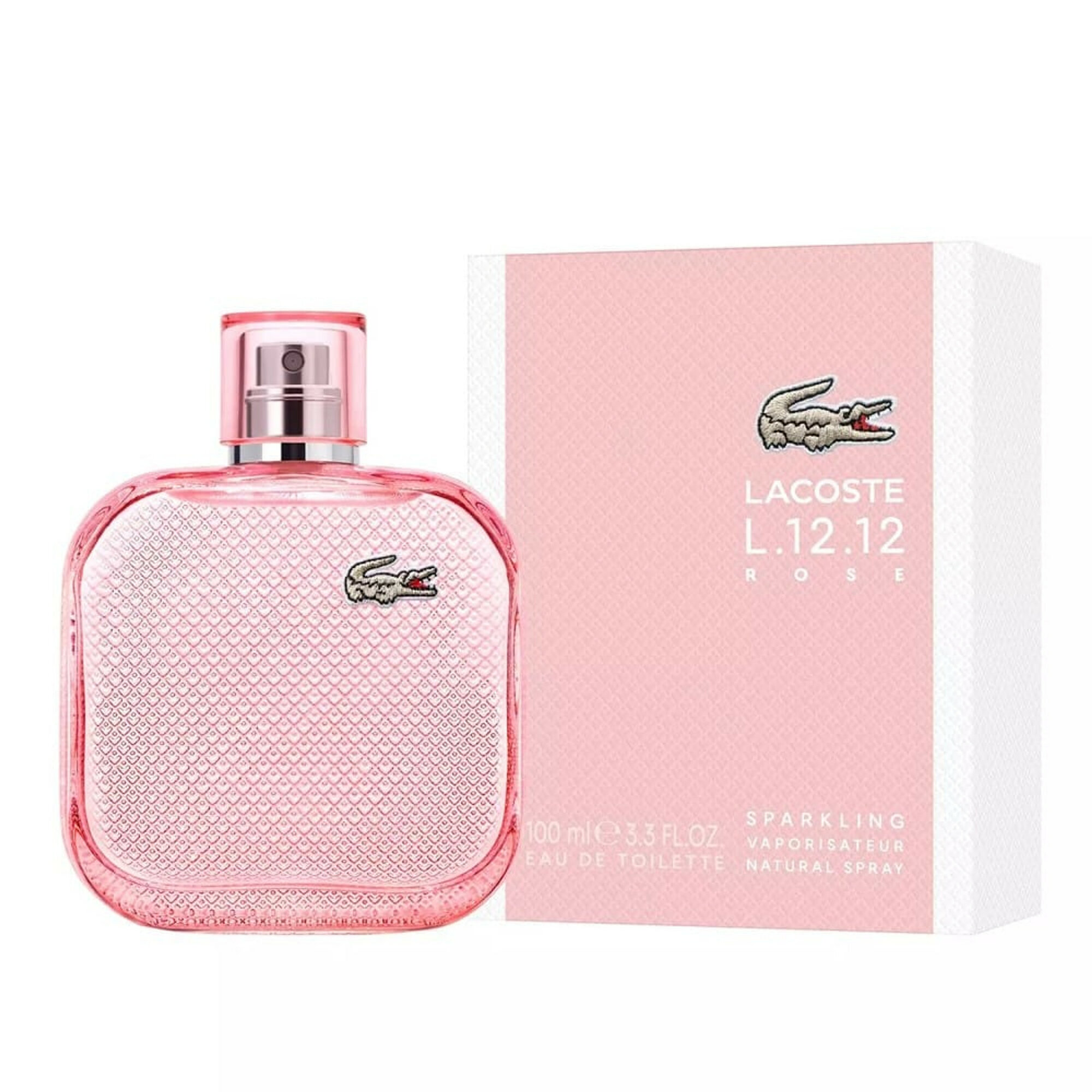Lacoste L.12.12 Rose Sparkling туалетная вода 100 мл. аромат для женщин