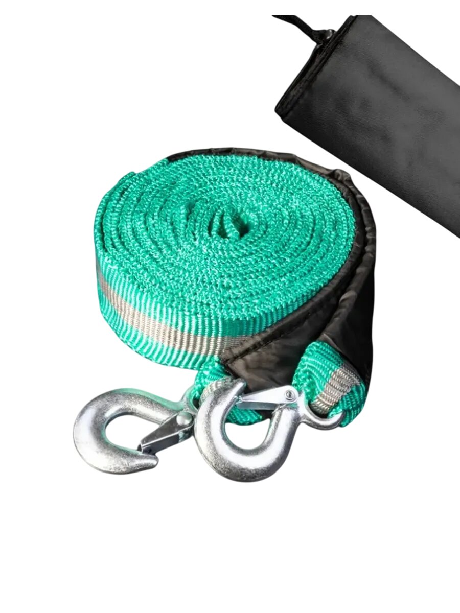 Трос буксировочный 50мм 10 тонн 6 метров, Avers PRO