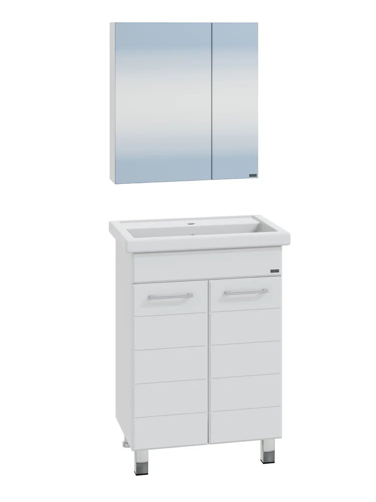 Мебель для ванной комнаты СаНта Омега 60 напольная