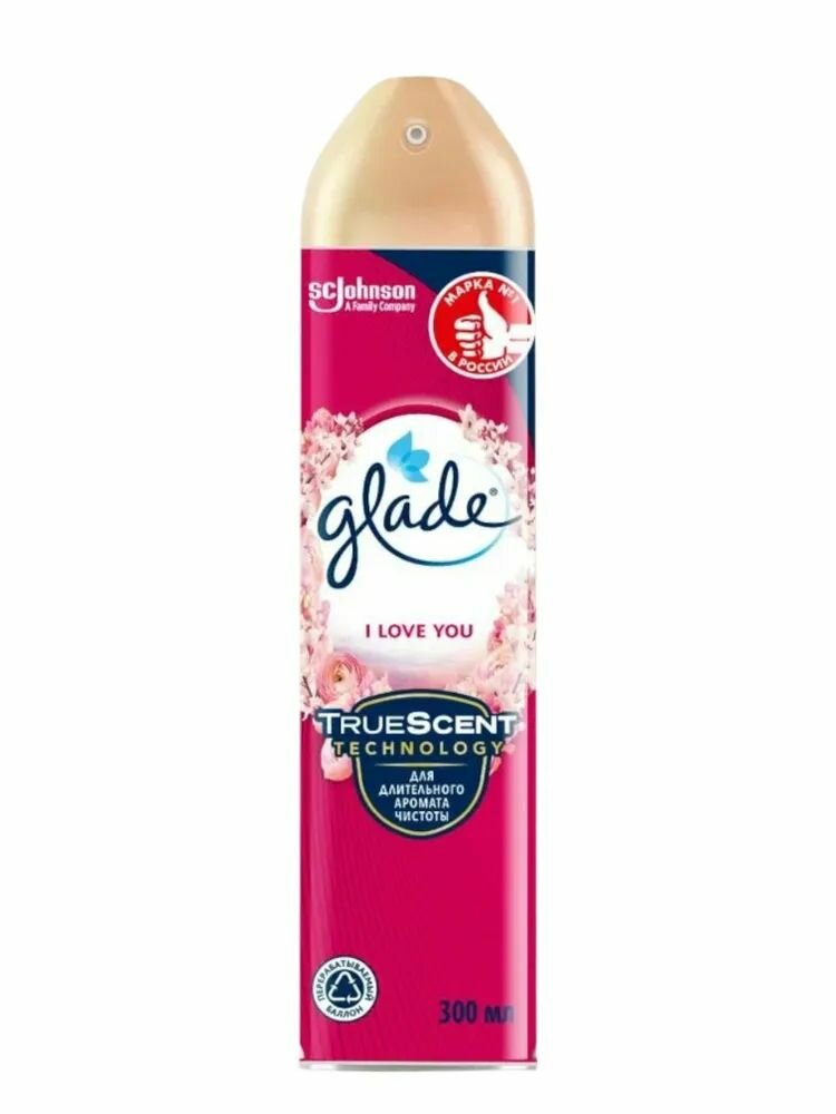 GLADE Освежитель I love you 300 мл
