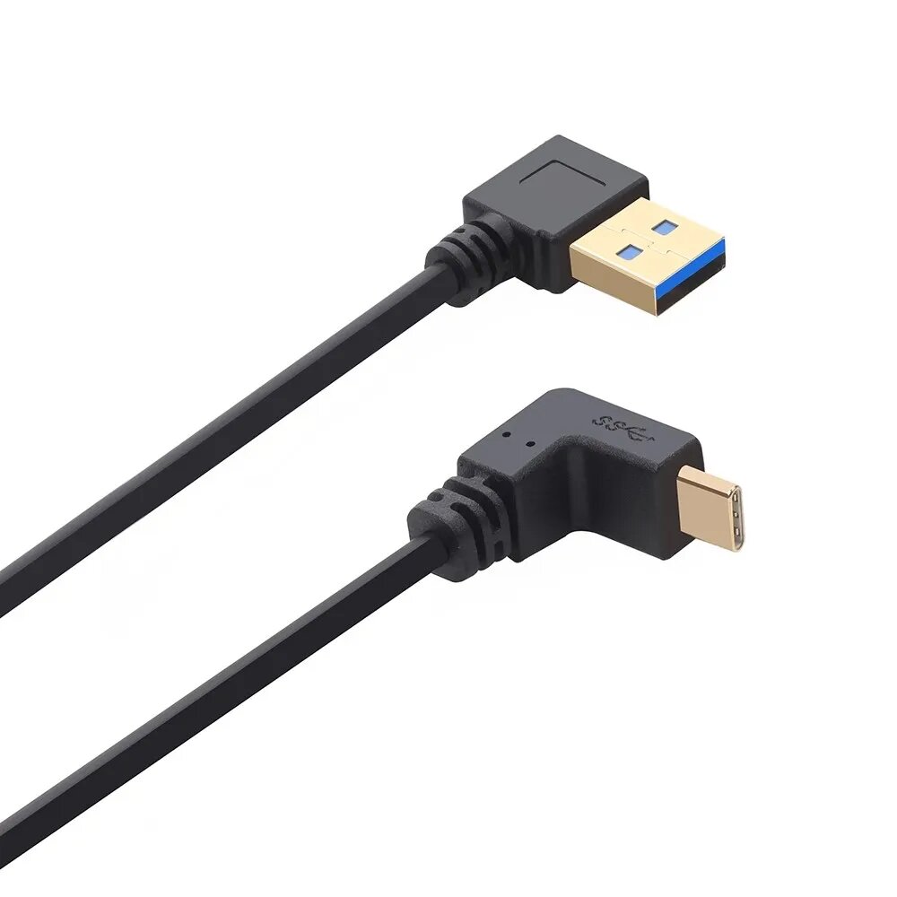 USB 3.0 Type-C кабель 0.3м, Left to UP