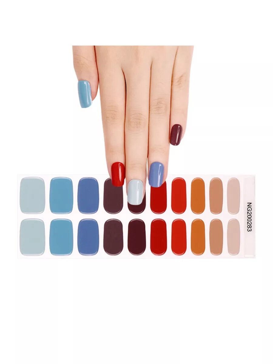 Лаковые полоски для ногтей NG200283