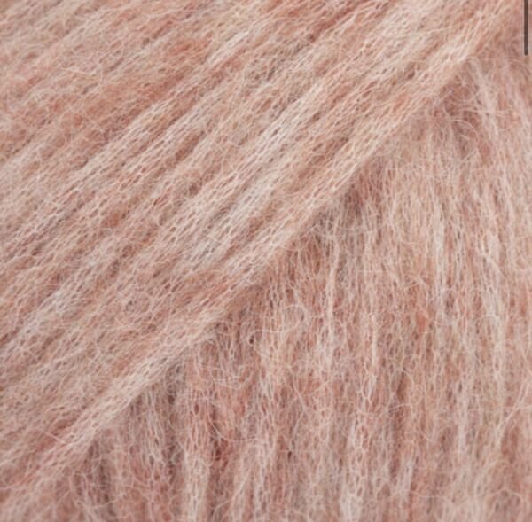 Пряжа DROPS AIR mix ( Дропс Эйр,65% альпака,28% полиамид,7% шерсть,150м/50г) 32 розовый румянец (3 мотка х 150м)
