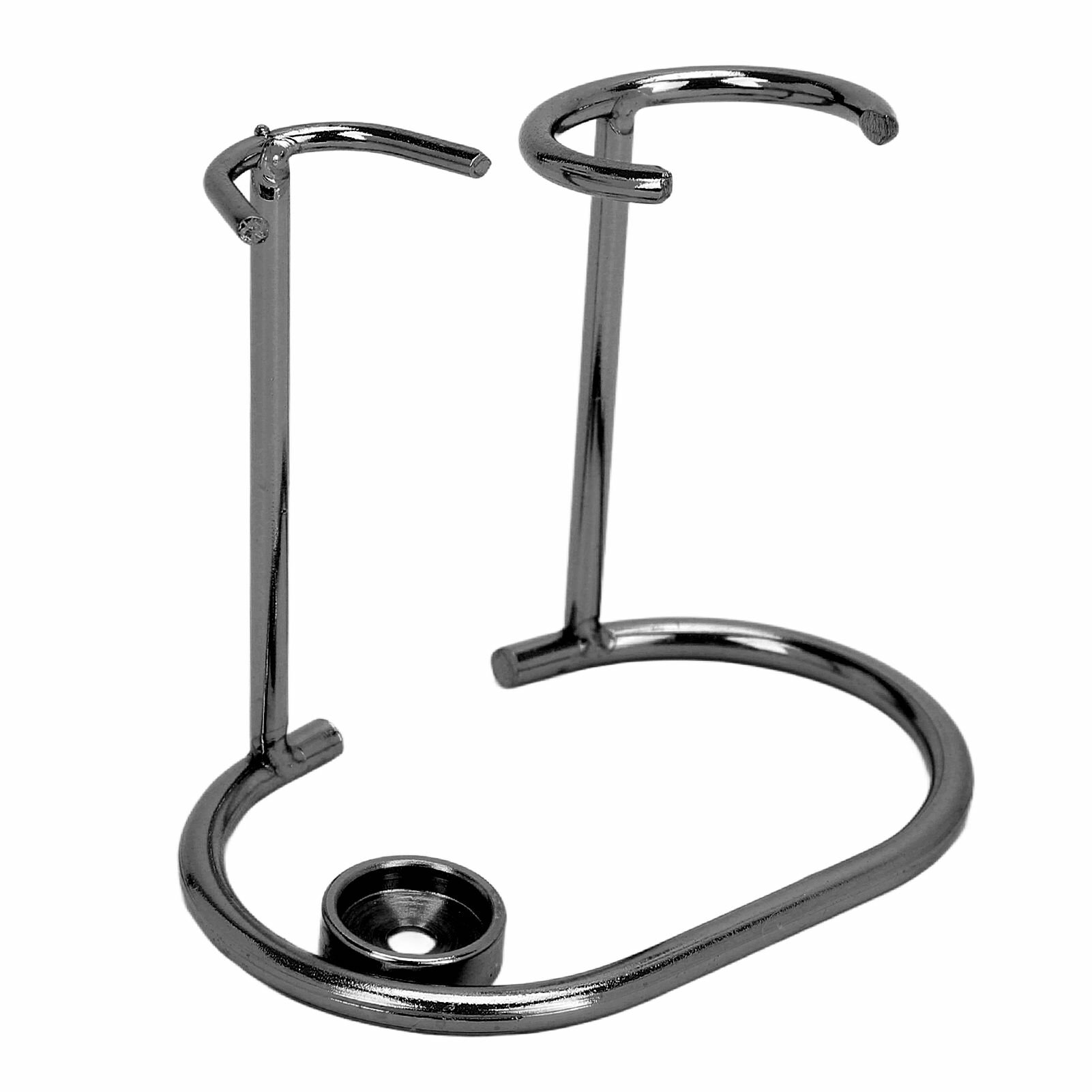 Подставка для бритвы из нержавеющей стали, небольшой портативный держатель для помазков, устойчивый к ржавчине, современный дизайн, черный цвет для туалета