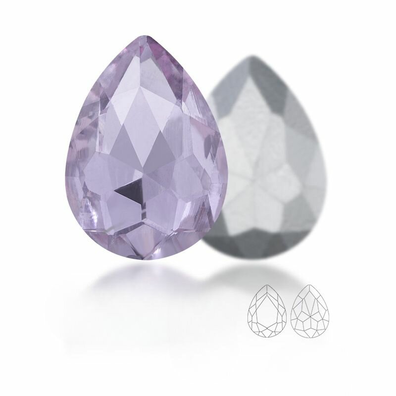 Хрустальные стразы стекло капля, декоративные кристаллы для рукоделия и декора, идеальны для скрапбукинга, флористики и создания украшений ручной работы