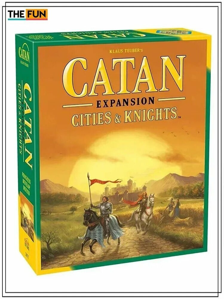Настольная карточная игра Настольная CATAN Cities & Knights DLC Игра (Карточная) Новая версия игры