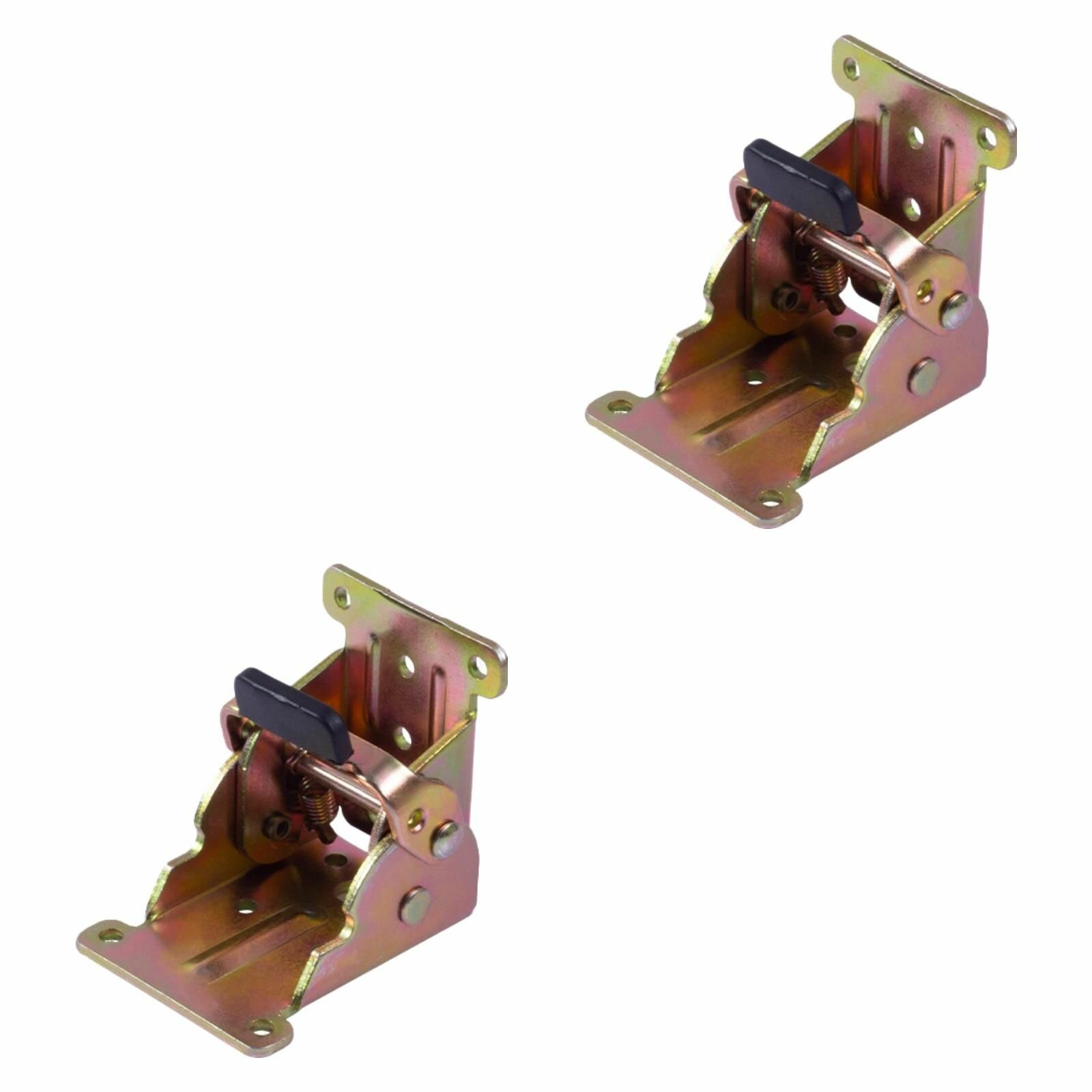 Самозапорный шарнир для складной мебели, 2 шт, оцинкованный, для верстаков и стульев