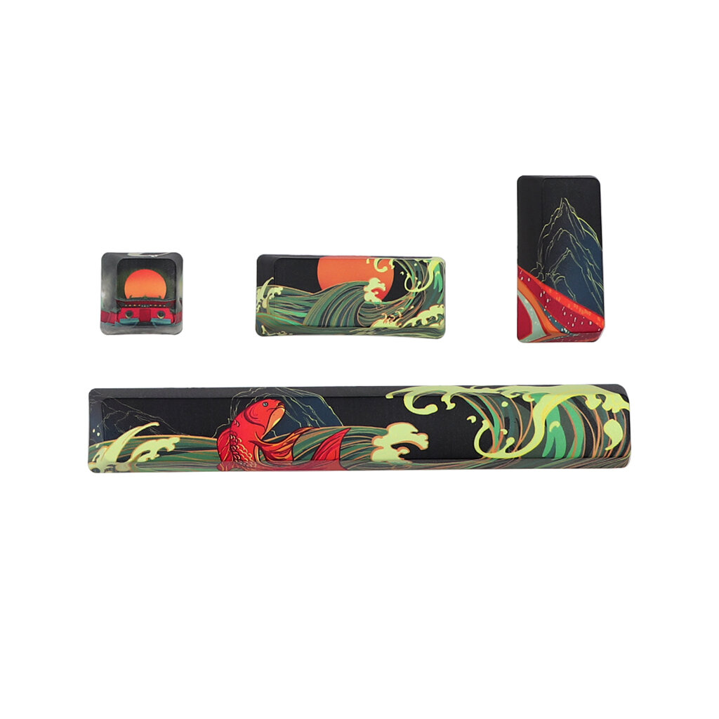 Клавишные клавиши PBT 6.25U SpaceBar ESC 2.25U 2U Введите профиль OEM 4 клавиши