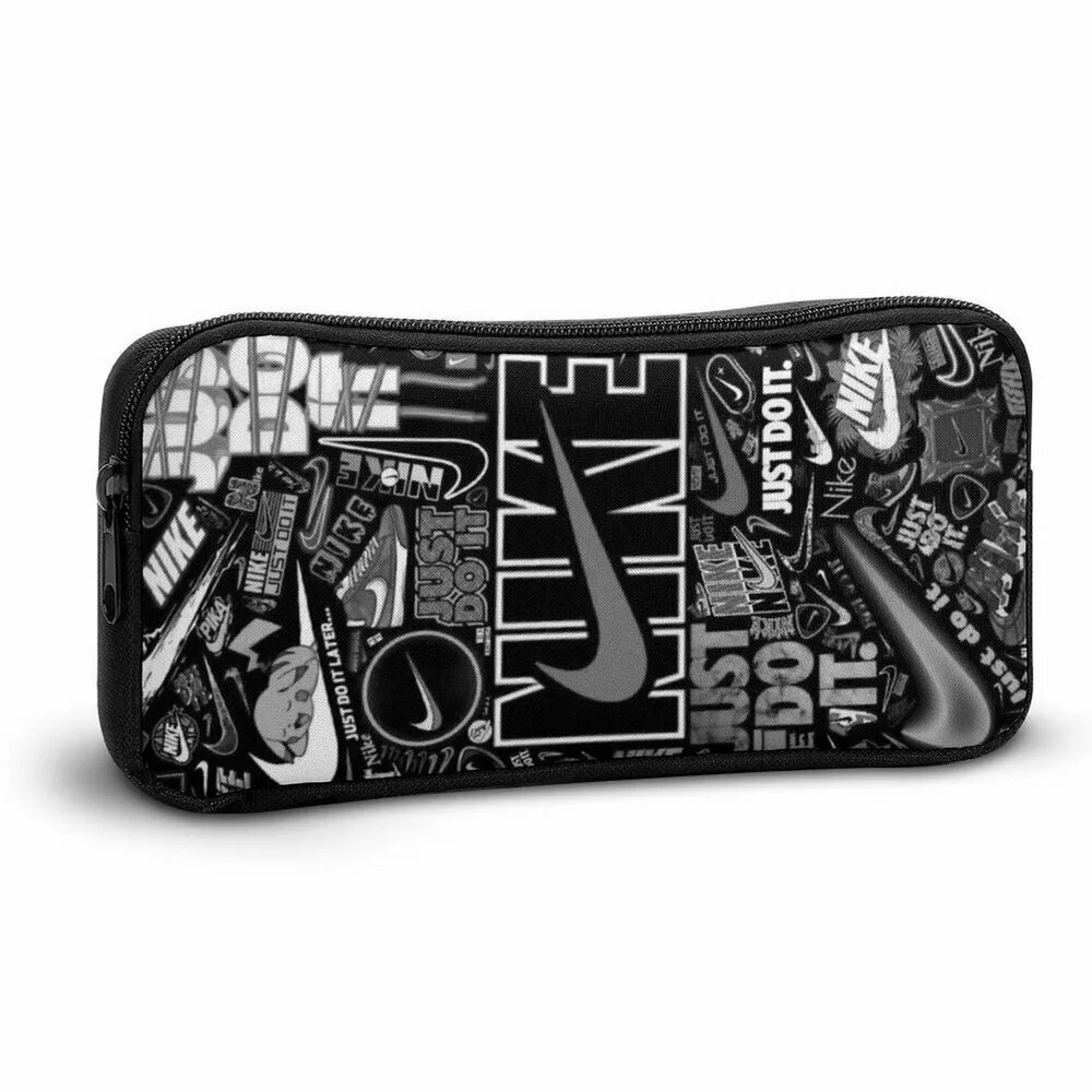 NIKE Детский специальный пенал, большой вместимости, для школы, путешествий.