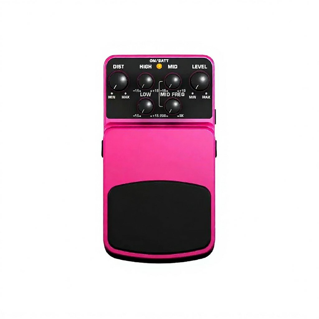 Эффектный педаль Behringer ULTRA METAL UM300 Heavy Metal Distortion Pink, 1 шт.