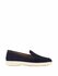 Лоферы Santoni Suede loafers, размер 39, blue