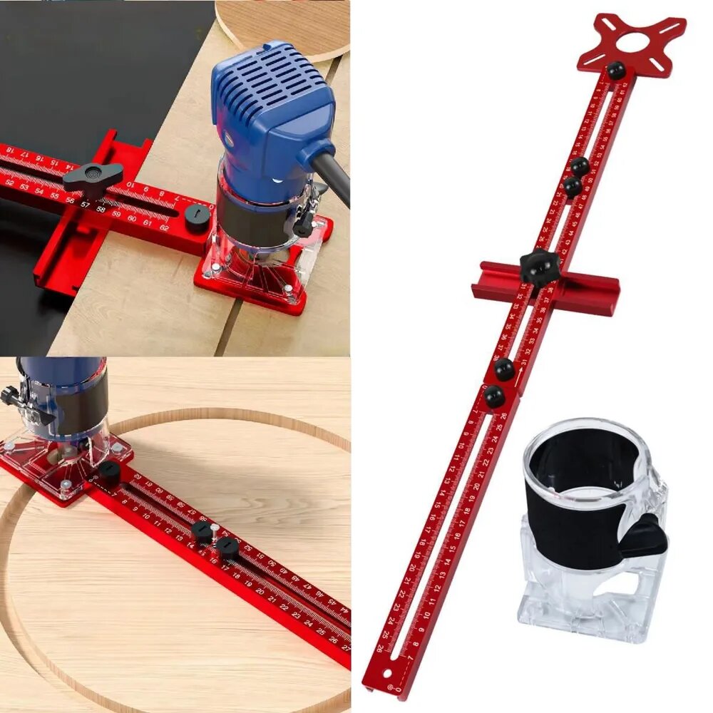 4 в 1 Фрезерный кронштейн С удлинительным стержнем, для фрезерный станок по дереву