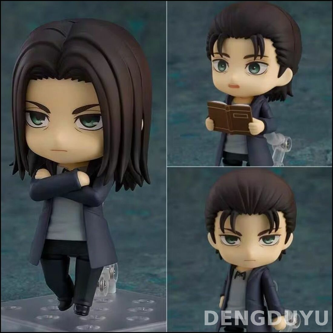 Фигурка нендороида атака титанов финальный сезон Эрен Йегер / Attack on Titan Eren Yeager Подарки для болельщиков 10 см-