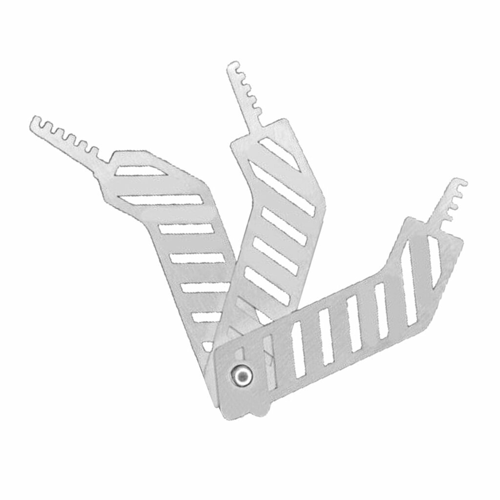 Портативные Гребенчатые Отмычки Компактный Инструмент для Вскрытия Замков Аварийный Отпирающий Инструмент для ремонта при Пожаротушении Простой в использовании