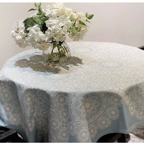 Ткань для обеденного стола, кофейного стола, мастерская живопись, цифровая печать, американский французский стиль, легкая роскошь, высококачественная сельская столовая скатерть
