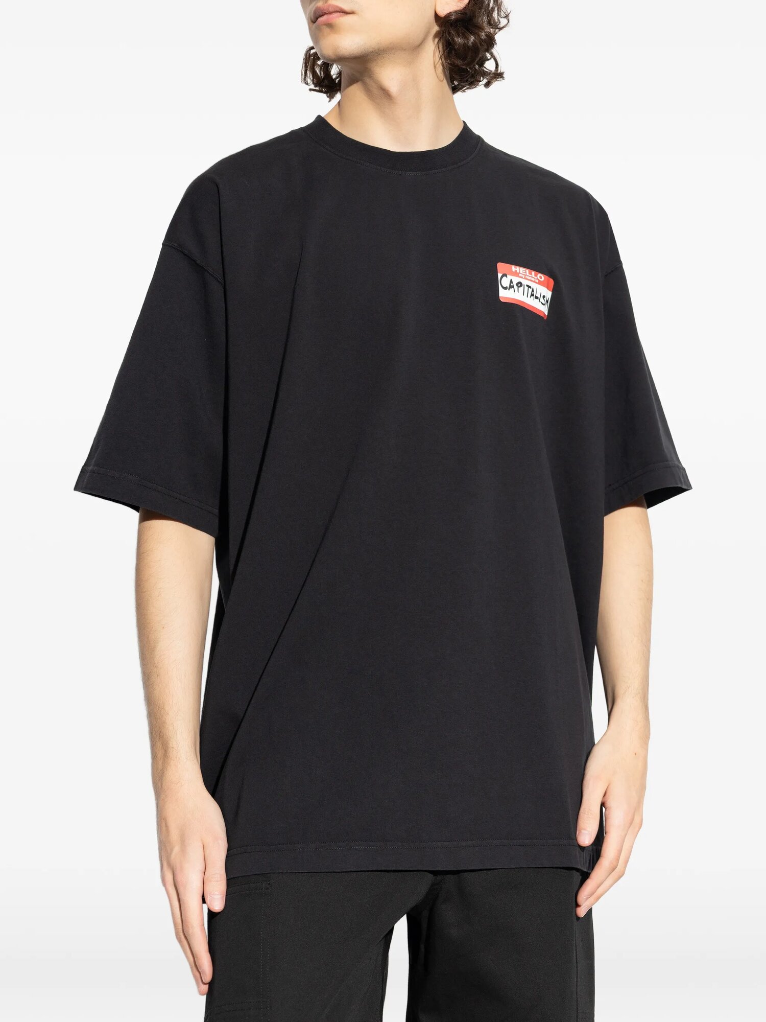 Футболка Vetements My Name Is, размер 48 — фото 1