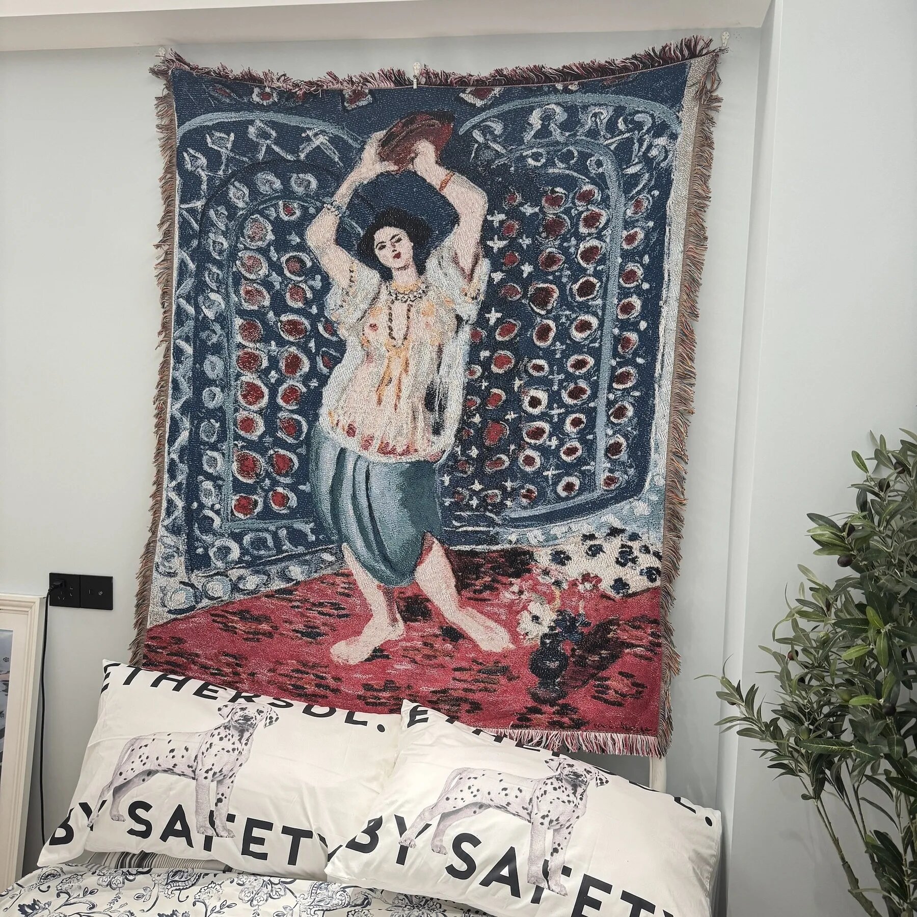 Диванное одеяло Henri Matisse 100% Хлопок 130x160cm, 09