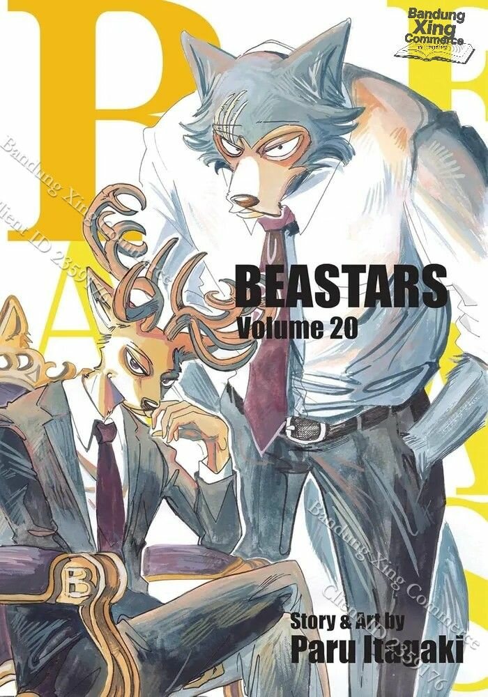 Beastars. Выдающиеся звери. Vol. 1-22. Манга (Paru Itagaki)/