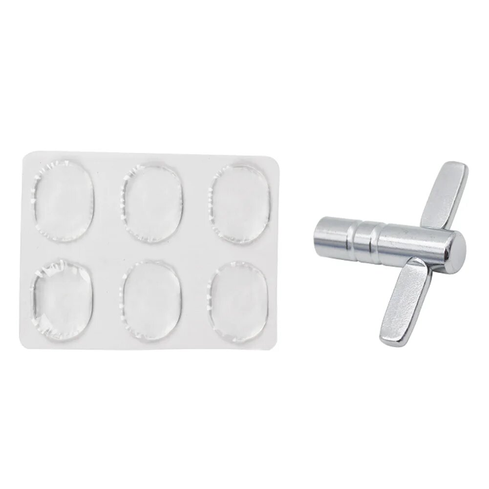 Барабанный демпфер gel 6 упаковок с Одним Барабаном тюнинг набор ключей 1