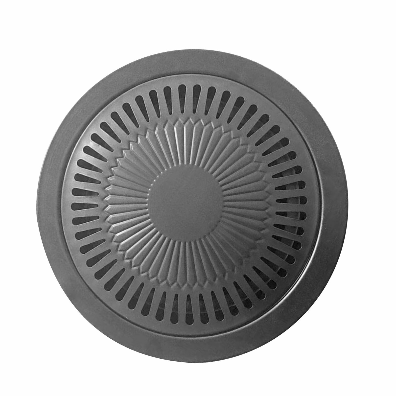 Корейская железная сковорода-гриль, антипригарная, круглая